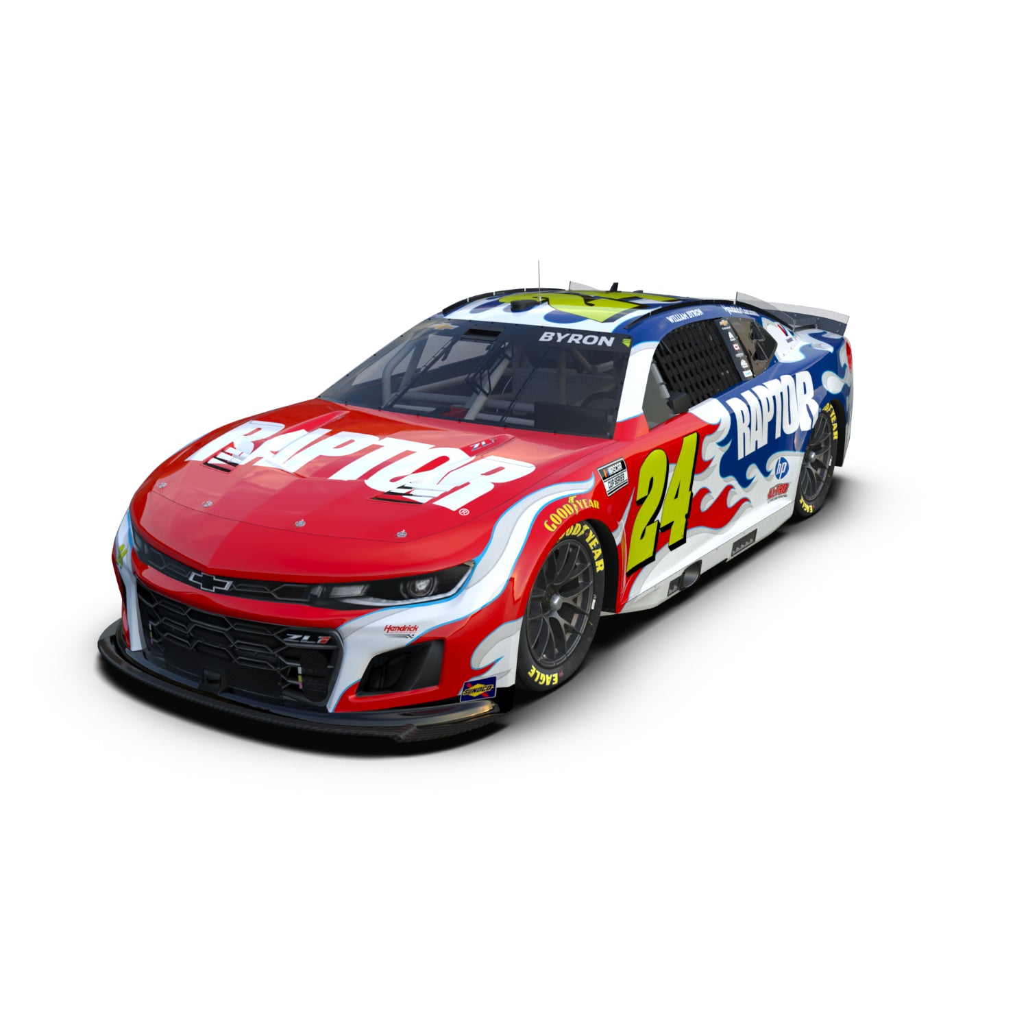 Autographed Byron #24 2026 RAPTOR 1:24 Elite – Hendrick Motorsports