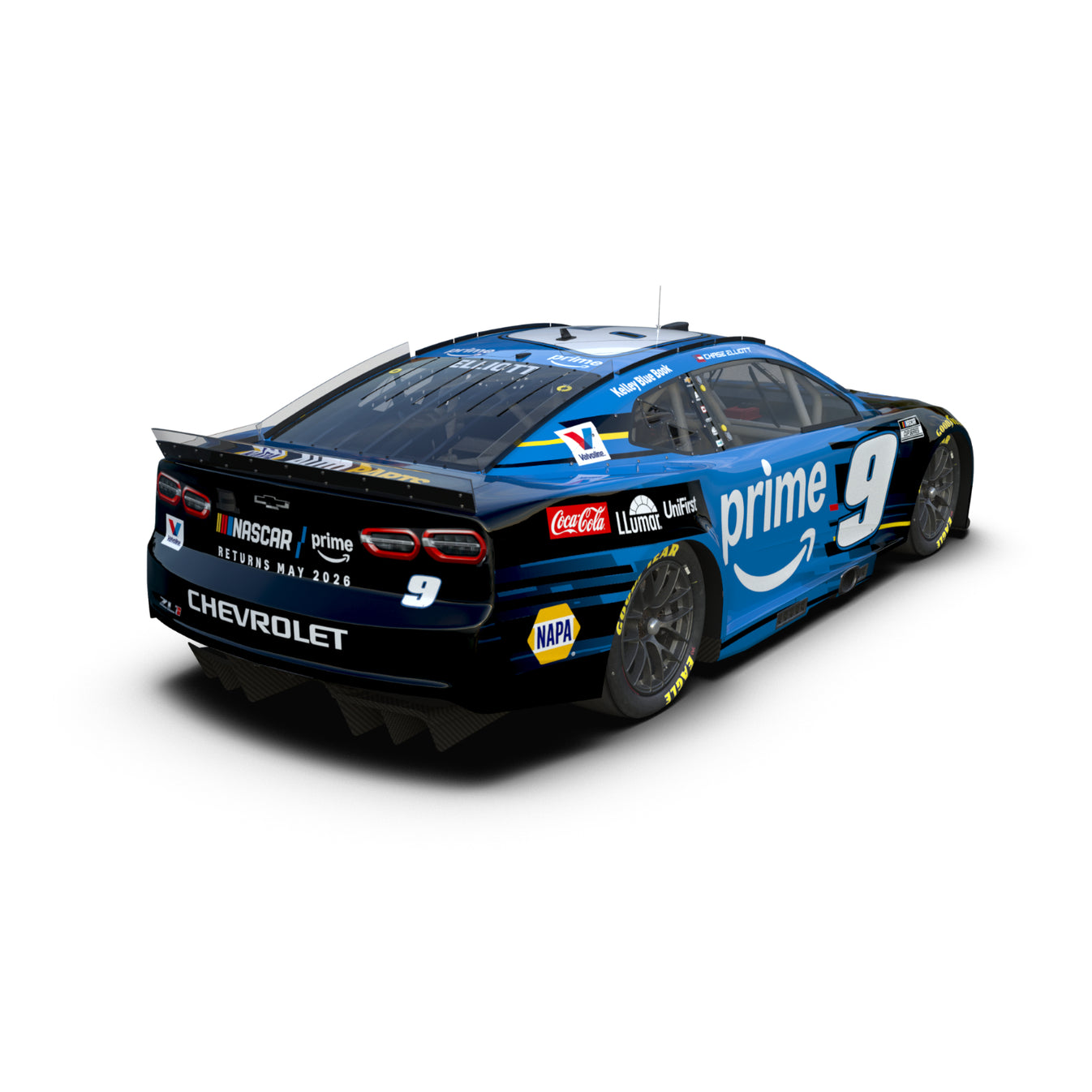 Chase Elliott #9 2026 Amazon Prime 1:24 ELITE Die-Cast – Hendrick ...