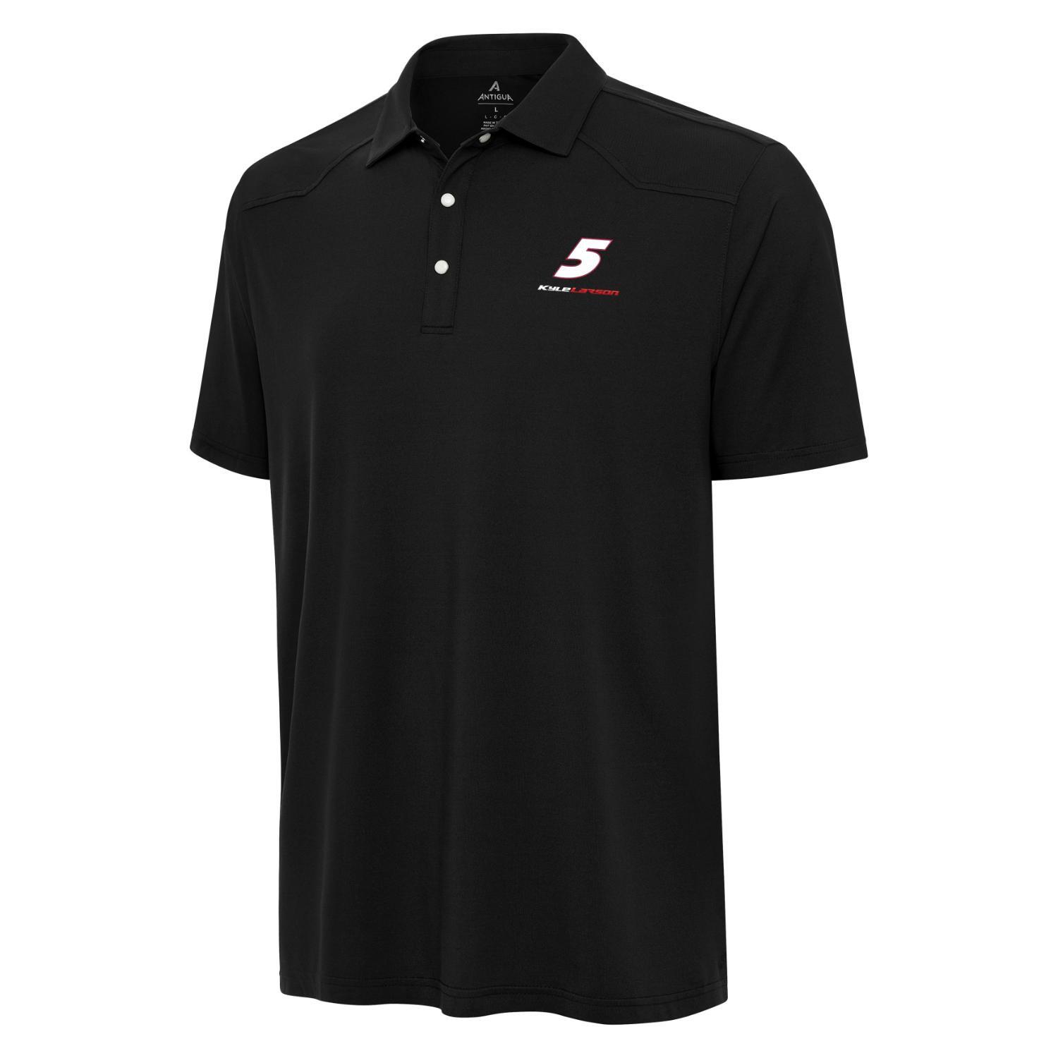 Kyle Larson #5 Western Polo - Black – Hendrick Motorsports
