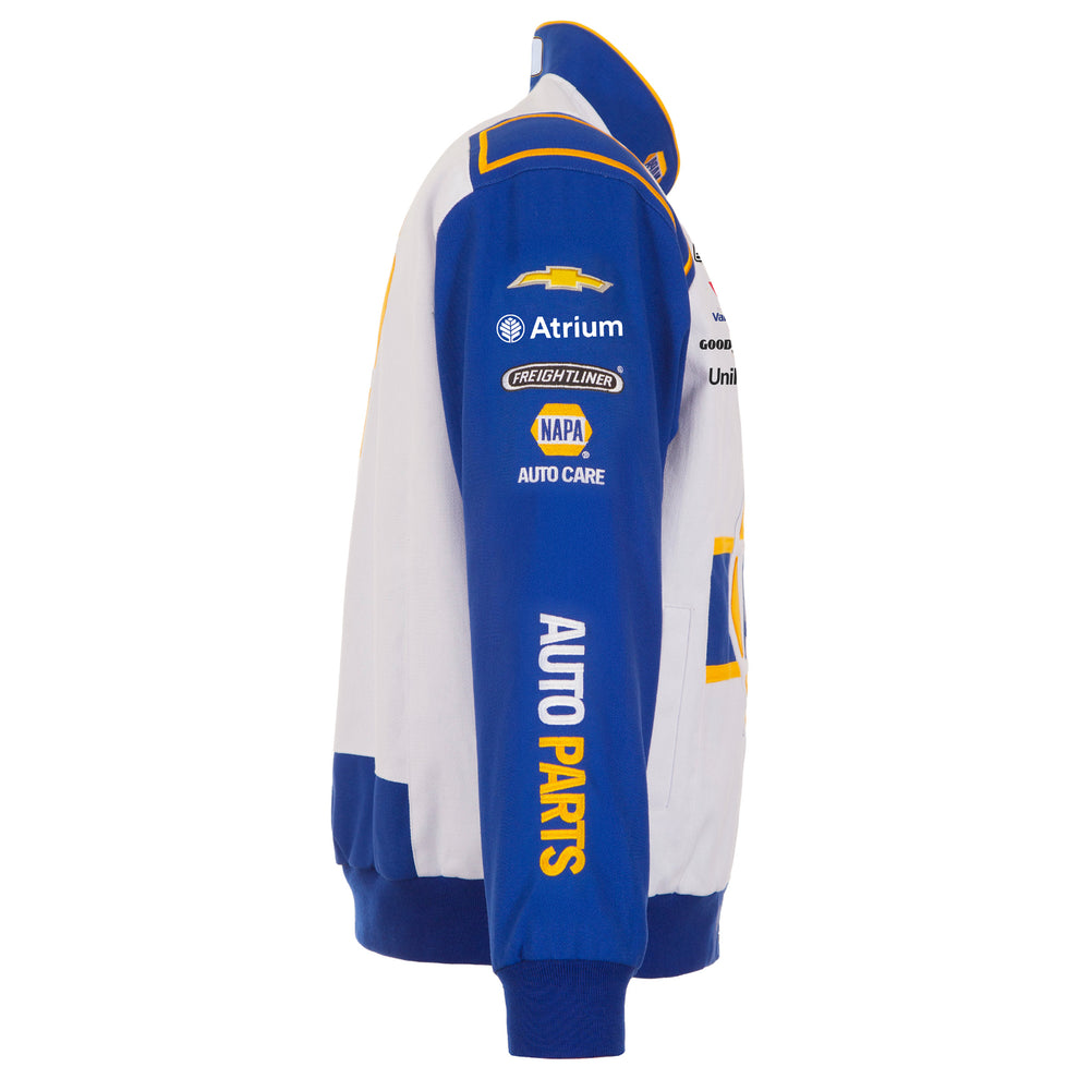 Chase Elliott #9 2026 NAPA White Twill Jacket – Hendrick Motorsports