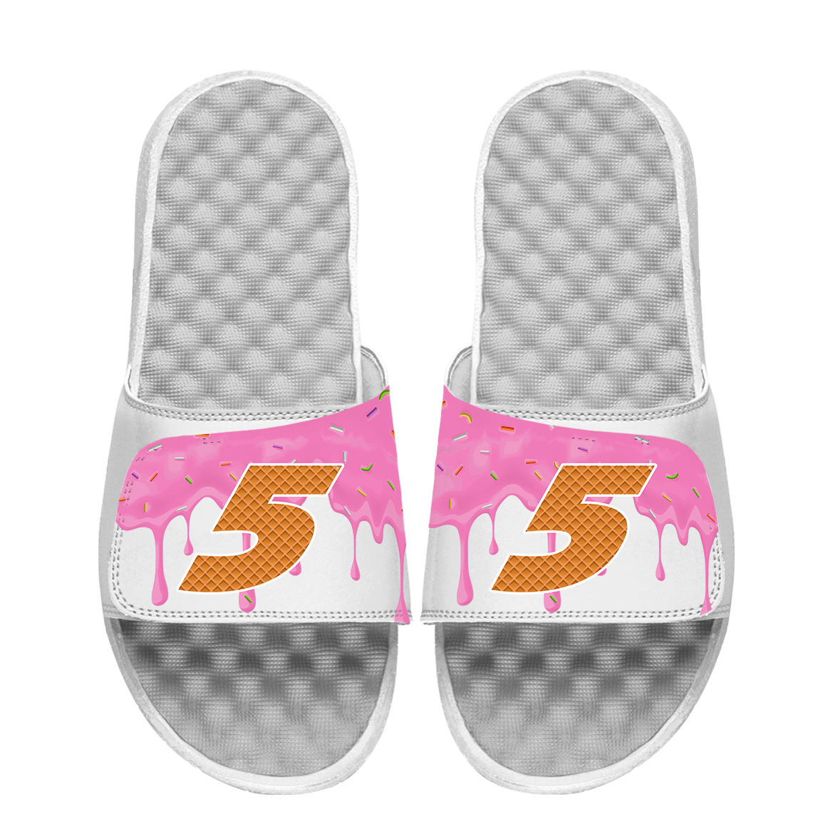 Kyle Larson Ice Cream Drip Slide Sandals – Hendrick Motorsports